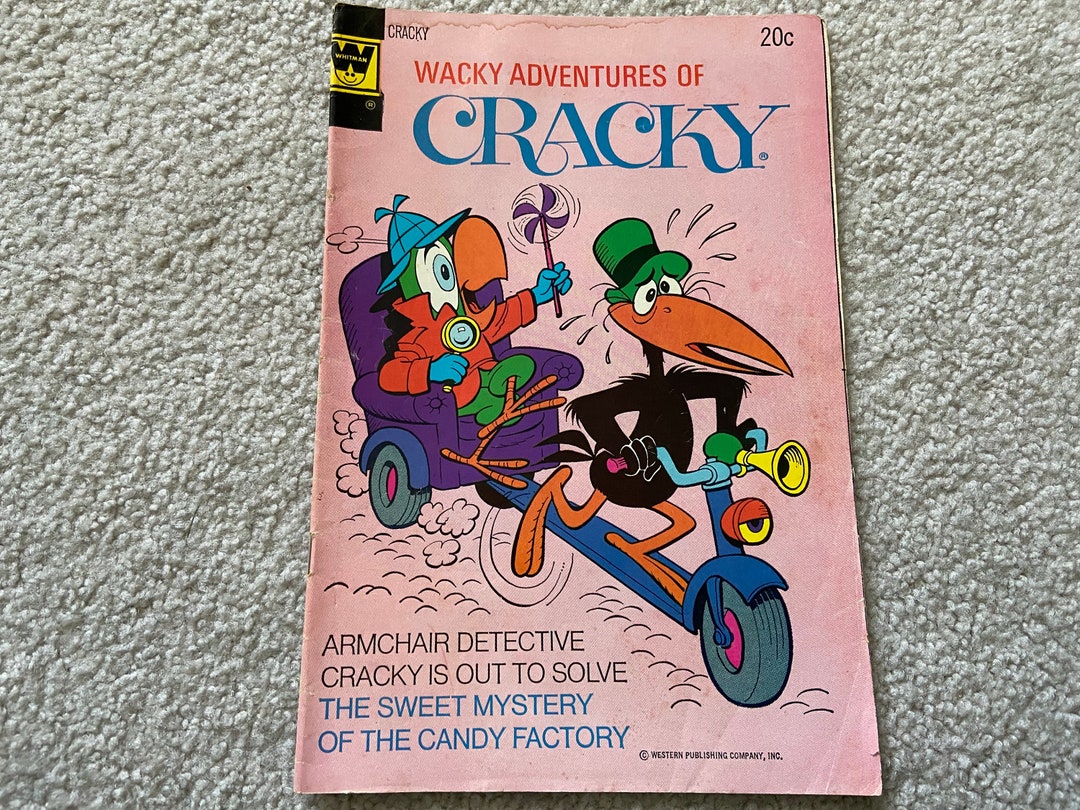 1973 Whitman Comics Wacky Adventures of Cracky Comic Book - Etsy