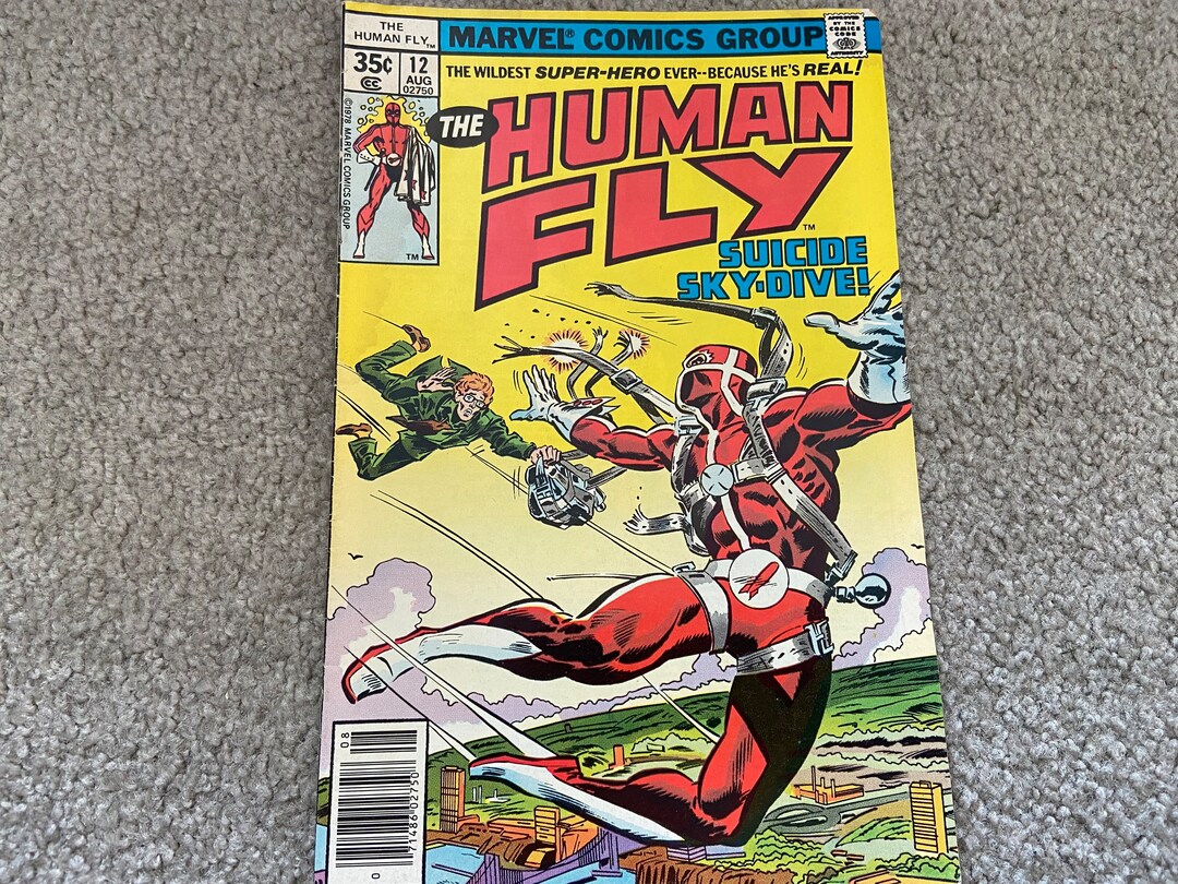 1978 the Human Fly Marvel Comics Comic Book - Etsy