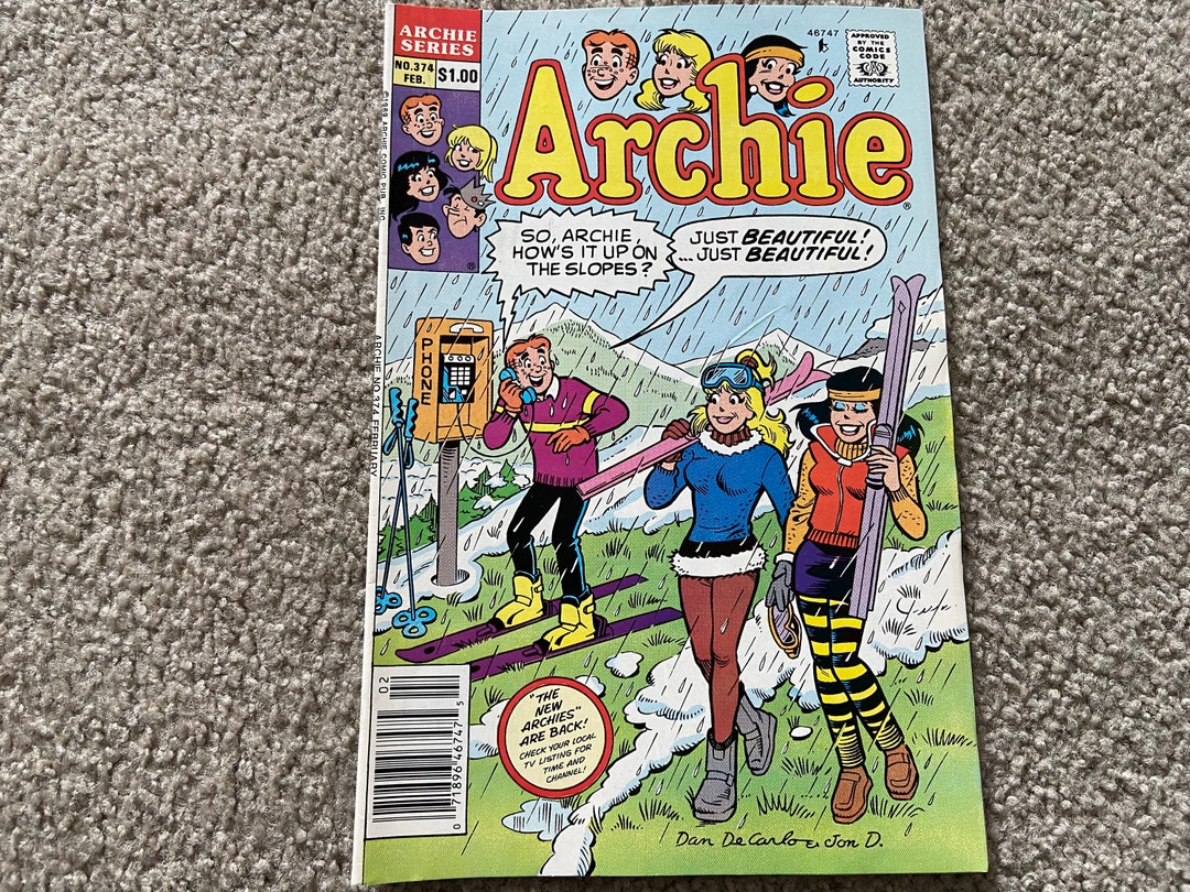 1990 Archie Vintage Comic Book - Etsy