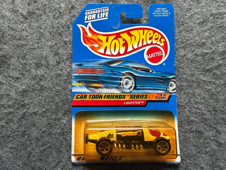 Lakester Car-toon Friends Series Hot Wheels *buy 4, Get 50% Off* - Etsy