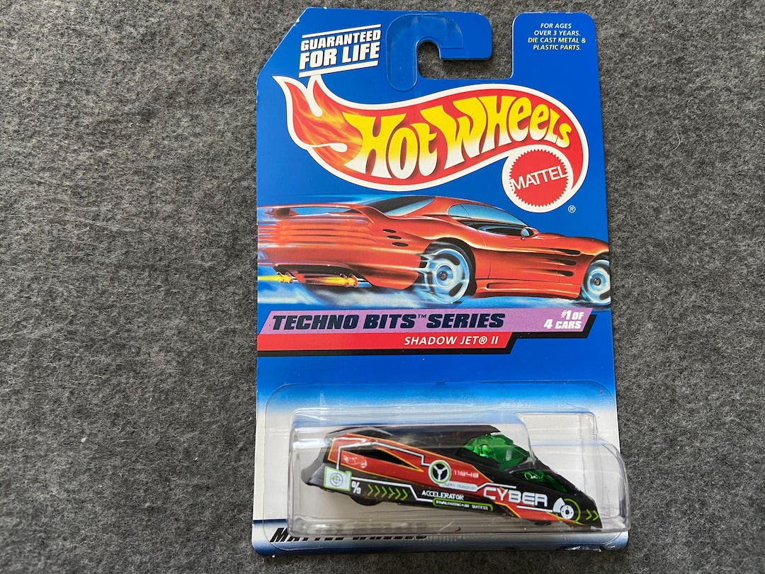 Shadow Jet II Techno Bits Series Hot Wheels - Etsy