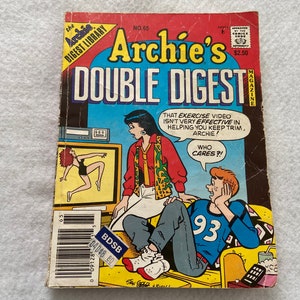 1993 Archie's Double Digest Magazine Vintage Comic Book - Etsy