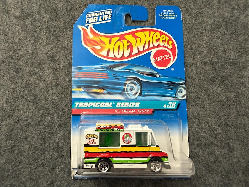 Ice Cream Truck Tropicool Series Hot Wheels *buy 4, Get 50% Off* - Etsy