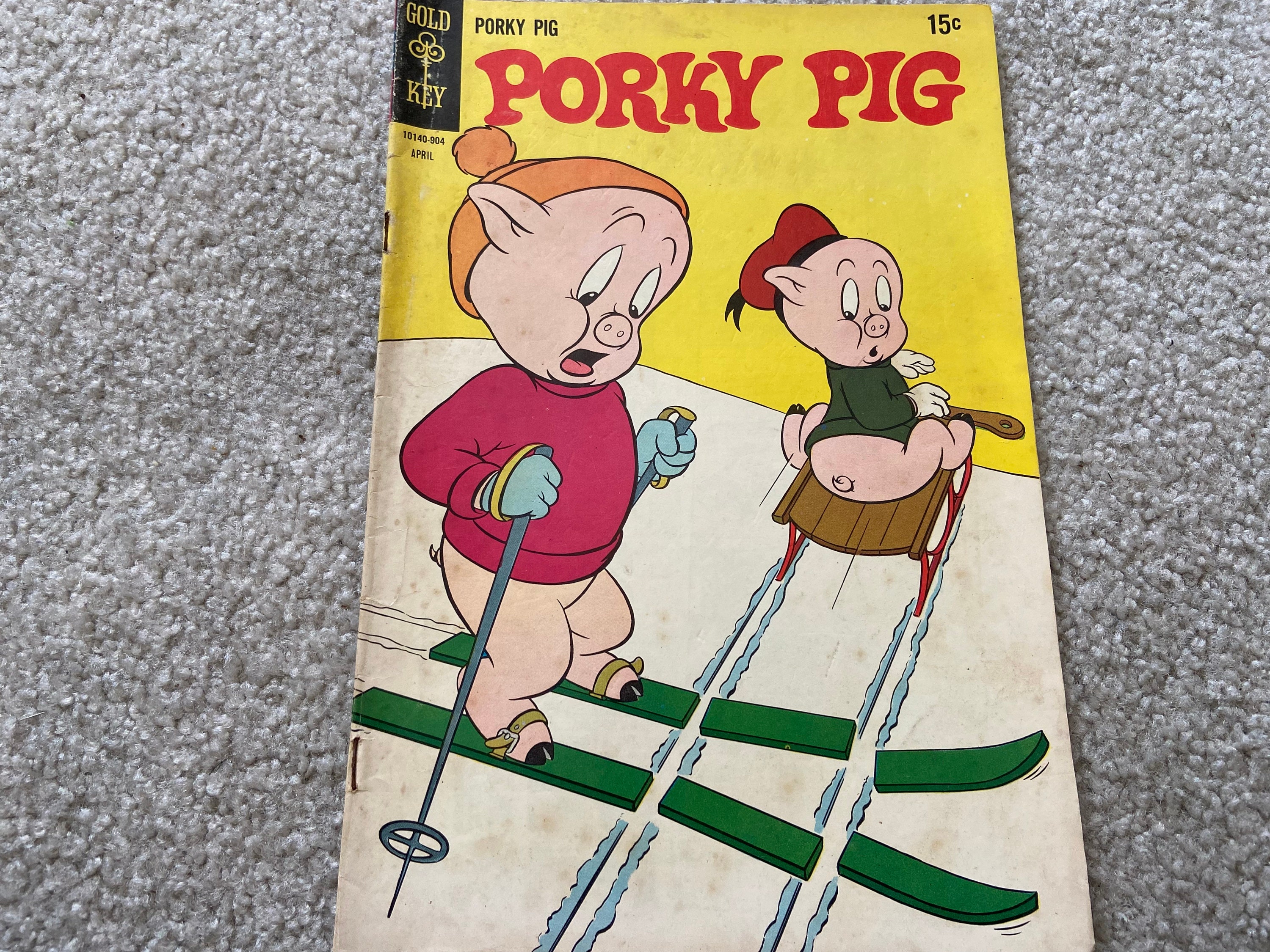 1969 Porky Pig Gold Key Vintage Comic Book - Etsy