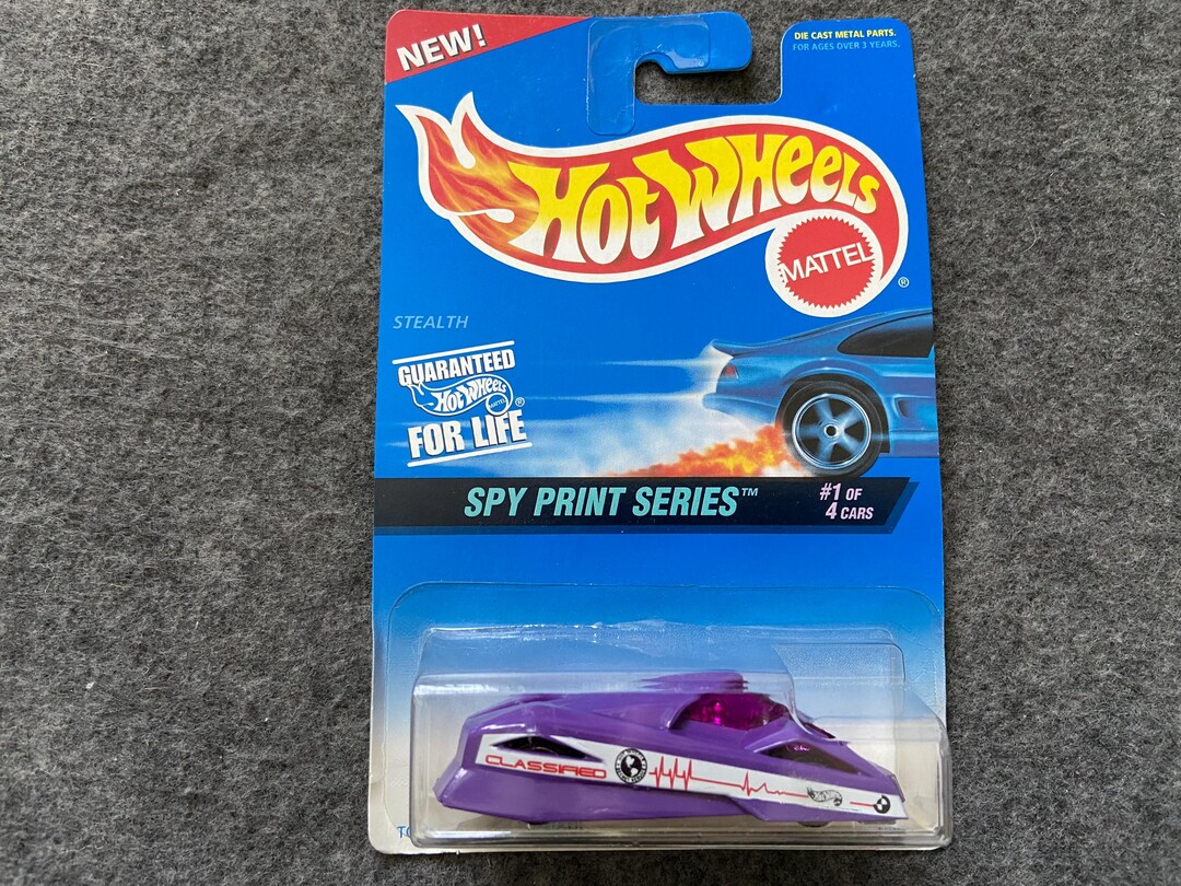 Stealth Spy Print Series Hot Wheels - Etsy