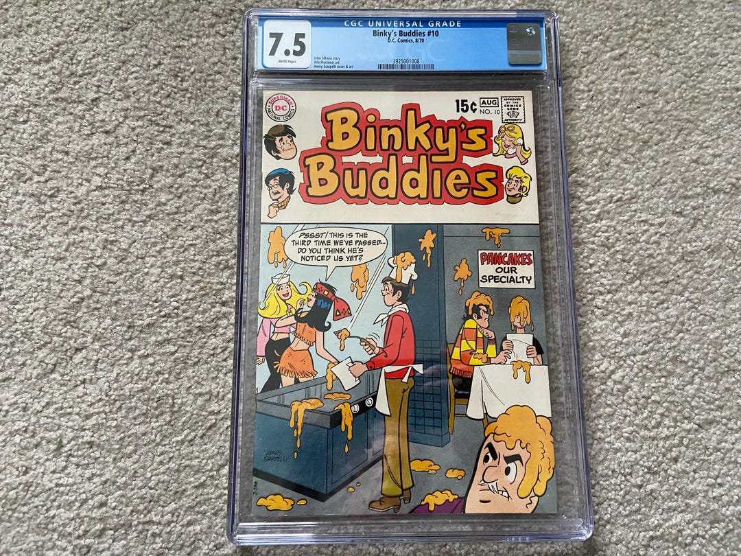 1970 Binky's Buddies #10 Vintage DC Comic Book CGC 7.5 *buy 4, Get 50% Off* - Etsy
