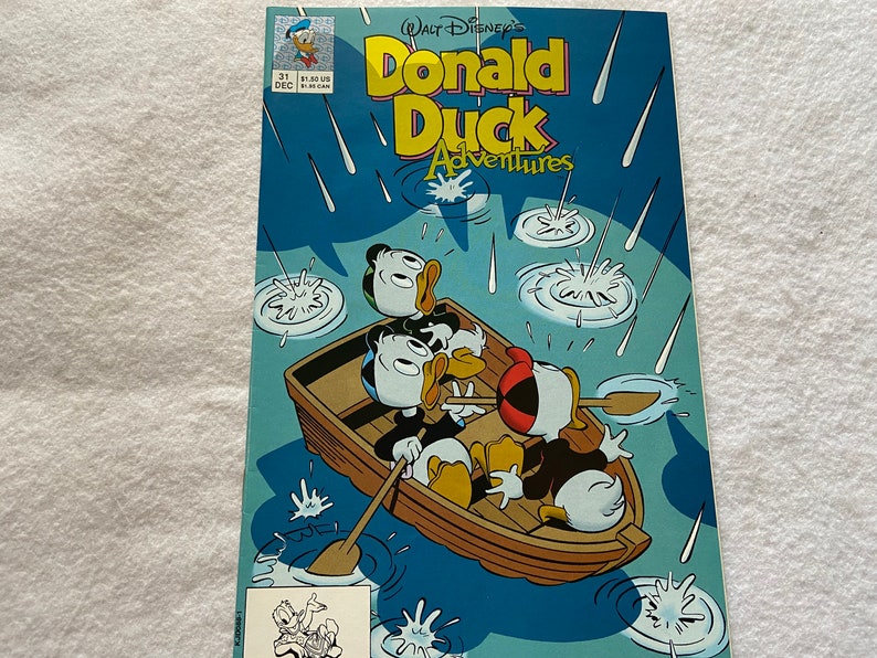 1992 Walt Disney's Donald Duck Adventures Vintage Comic - Etsy