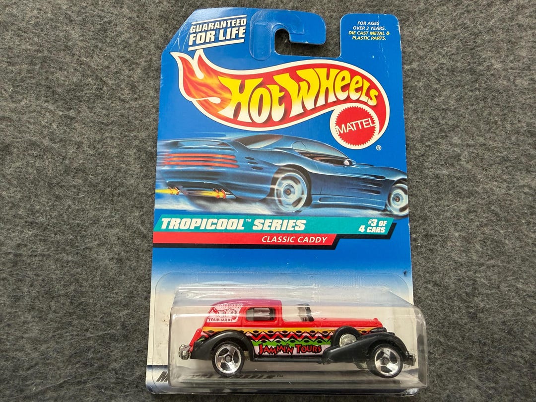 Classic Caddy Tropicool Series Hot Wheels *buy 4, Get 50% Off* - Etsy