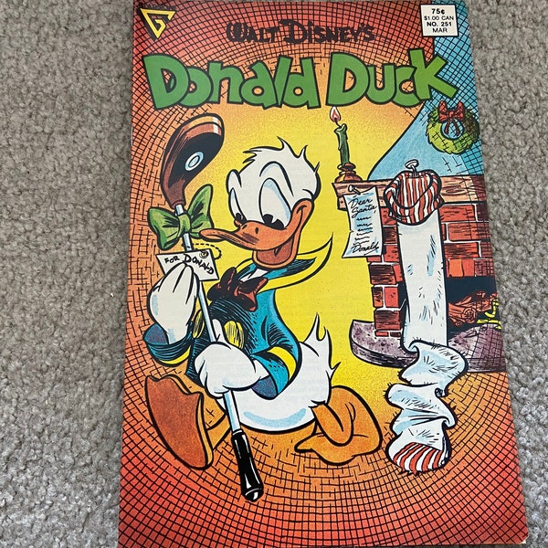 Donald Duck Comic Book - Etsy