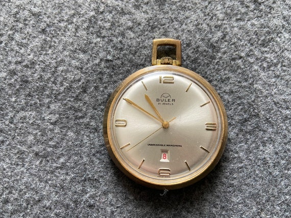 Swiss Made Buler 21 Jewels Vintage Mechanical Wind Up… - Gem