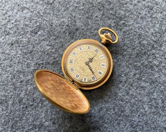 Villereuse Pocket Watch 17 Jewel Incabloc - Etsy