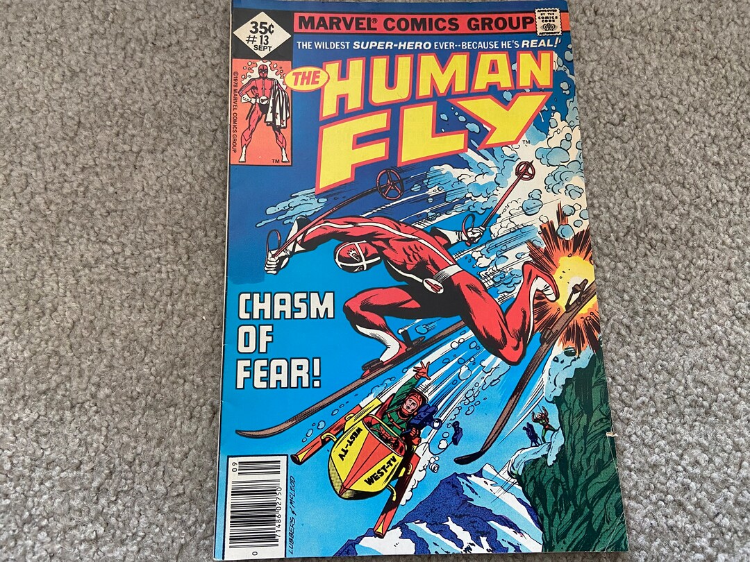1978 the Human Fly Marvel Comics Comic Book - Etsy