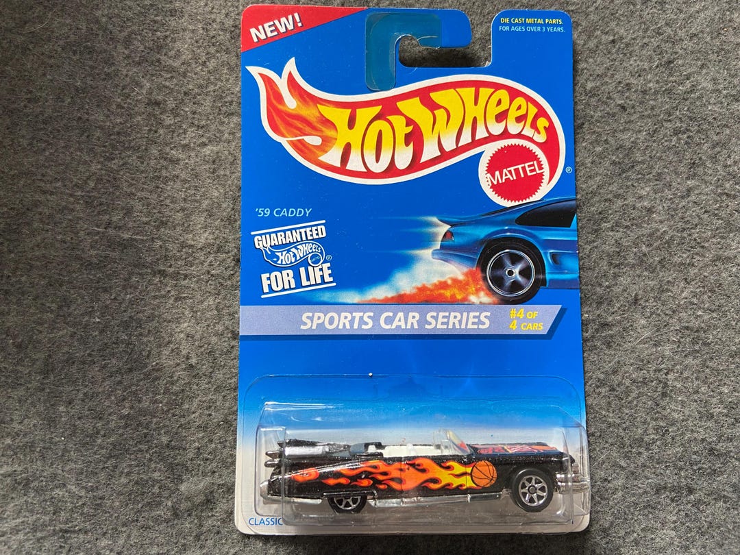 59 Caddy Sports Car Series Hot Wheels *buy 4, Get 50% Off* - Etsy