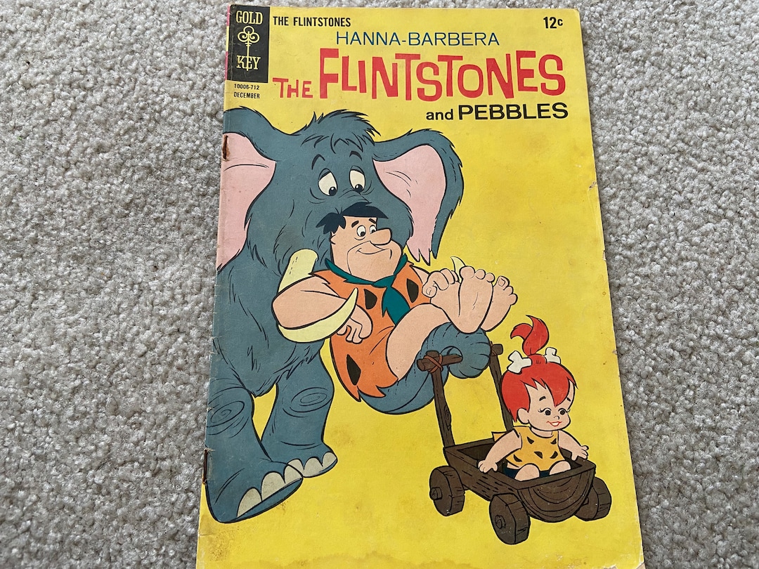 1967 the Flintstones Gold Key Vintage Comic Book - Etsy