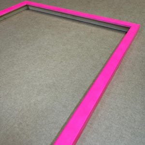 Neon Pink Frame - Made to Order - Etsy UK