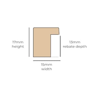 A4 A3 A2 // Neon Pink Picture Frame // DIY Frame // Standard Sizes ...