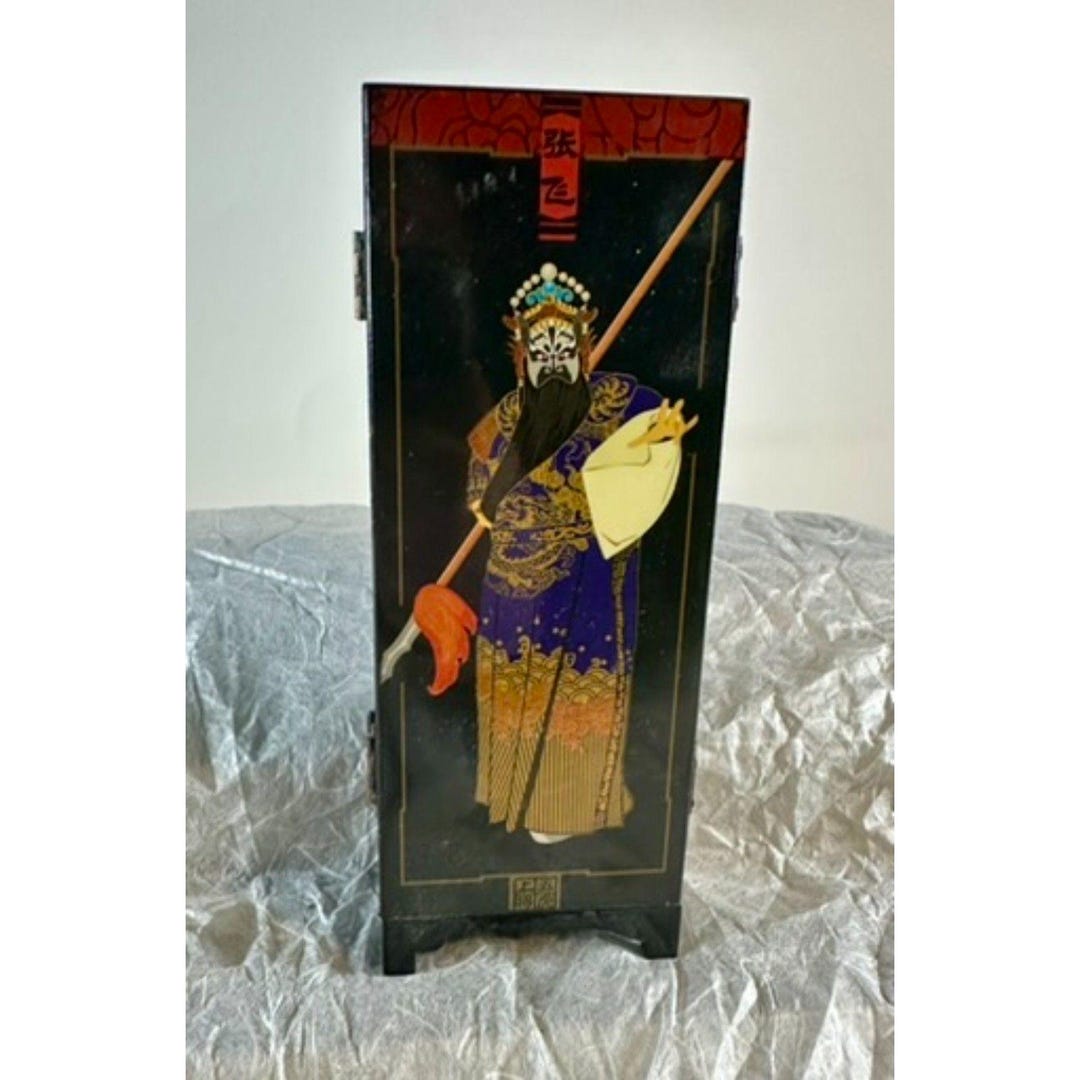 Ornamental Folding Screen of 5 Generals Chinese Traditional Art - Etsy