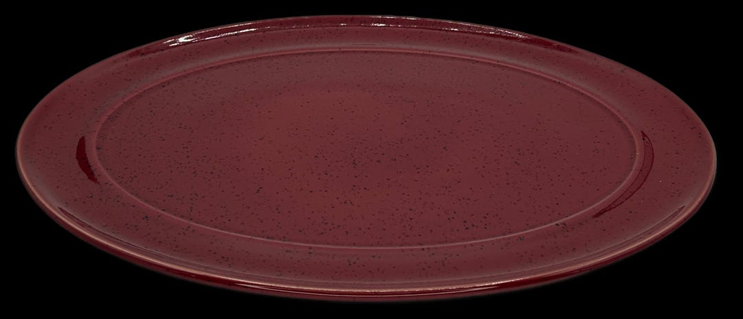 Denby Harlequin Platter Oval Serving Red England - Etsy