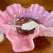 Fenton Ruffle Hobnail Dish - Etsy