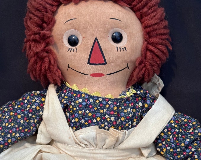 Raggedy Ann Georgene Doll - Etsy