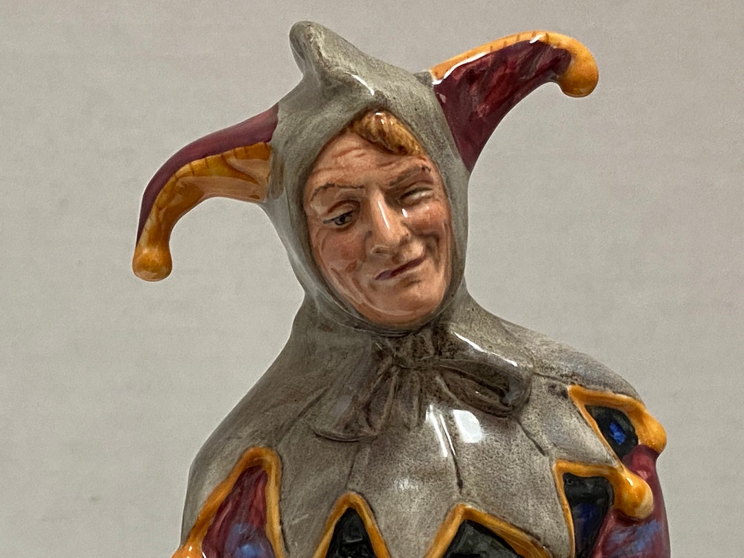 Royal Doulton the Jester Figurine - Etsy