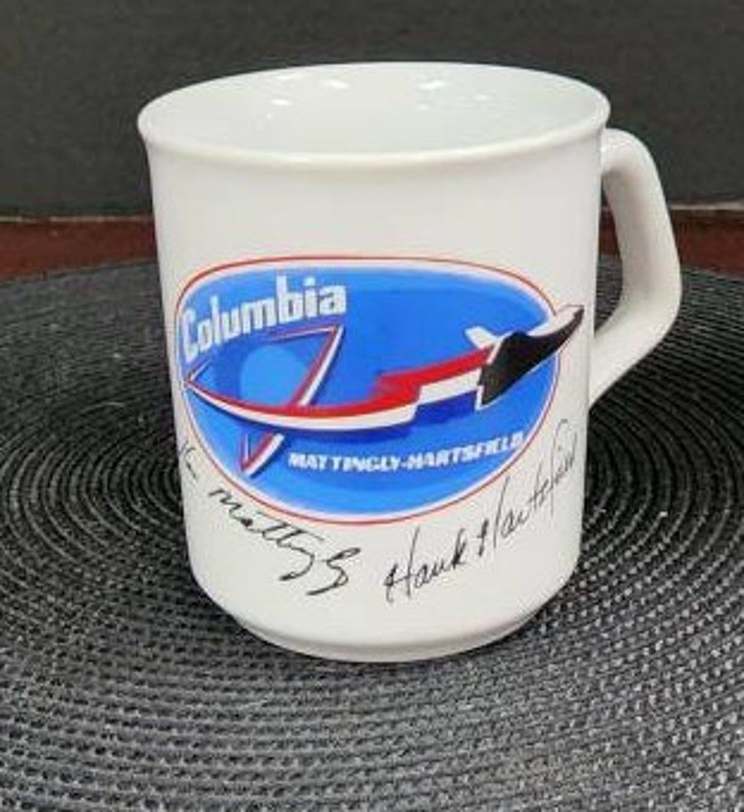 Columbia Space Shuttle Mug - Etsy
