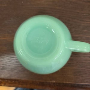 Fire King Jadeite Cup and Saucer - Etsy