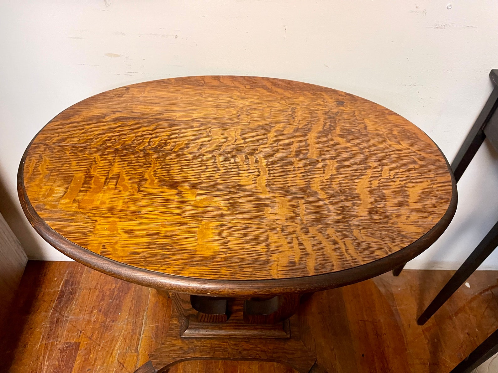 Tiger Oak Parlor Table - Etsy