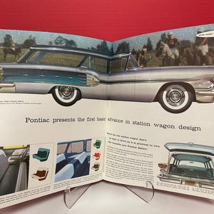 1958 Pontiac Sales Brochure - Etsy