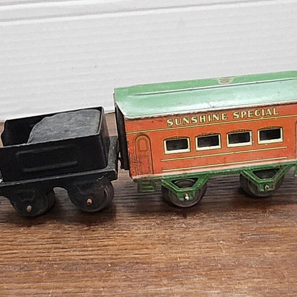 Antique Wind up Train - Etsy