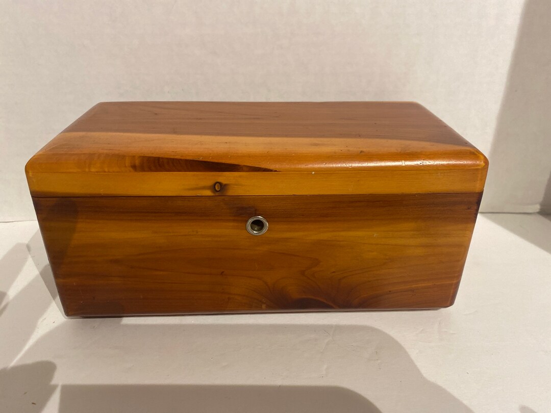 Miniature Lane Cedar Chest Jewelry Box - Etsy