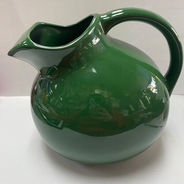 Hall Pottery Pitcher - Etsy