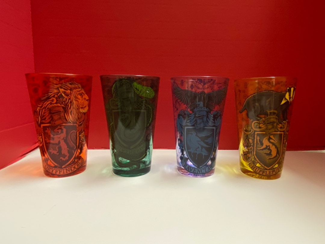 Harry Potter Glass Set - Etsy