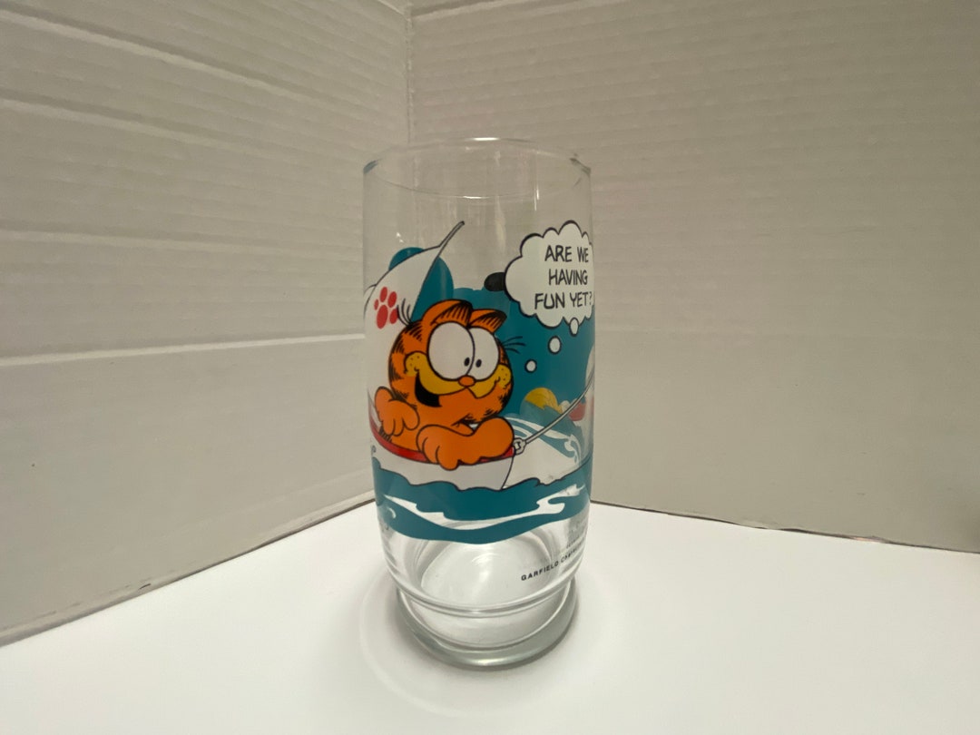Garfield Mcdonald’s Drinking Glass - Etsy