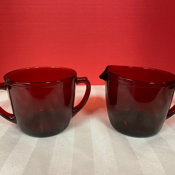Red Creamer - Etsy