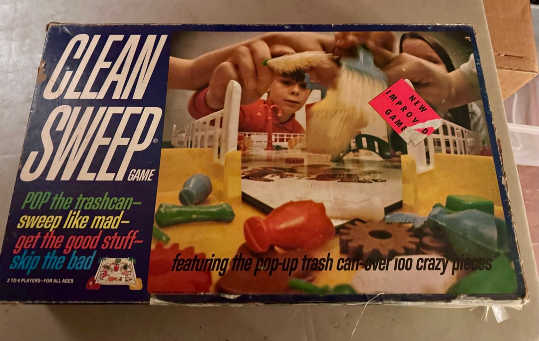 Clean Sweep Board Game - Etsy