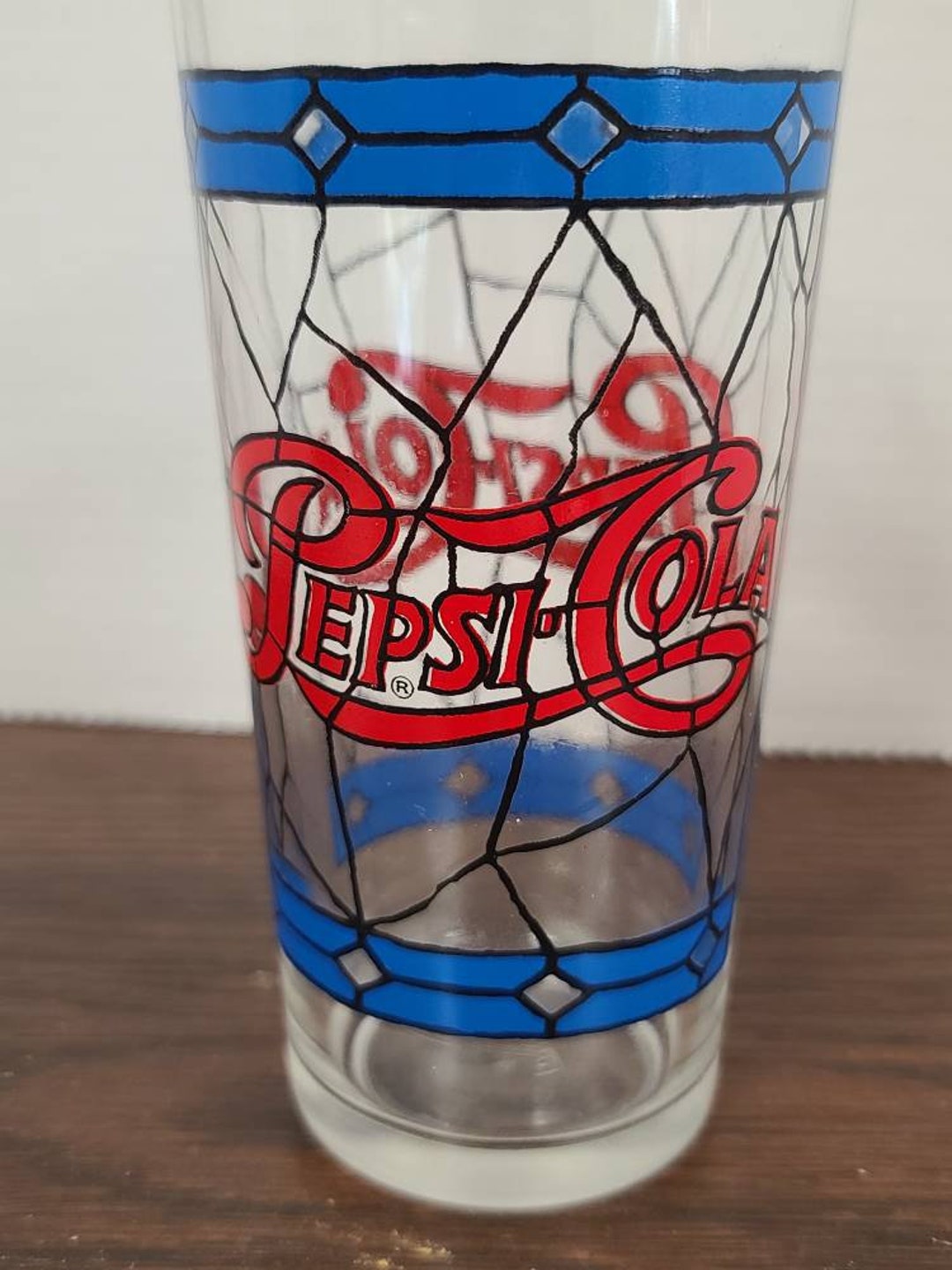 Pepsi Cola Glass - Etsy