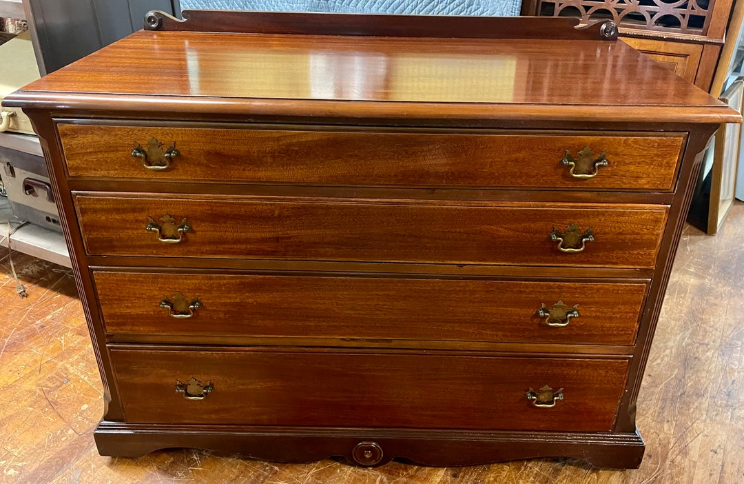 Solid mahogany dresser store