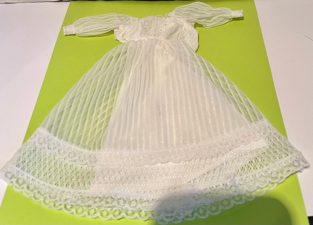 Barbie #1416 Wedding Dress - Etsy