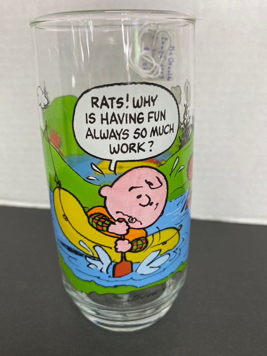 Camp Snoopy Mc Donald’s Glass - Etsy