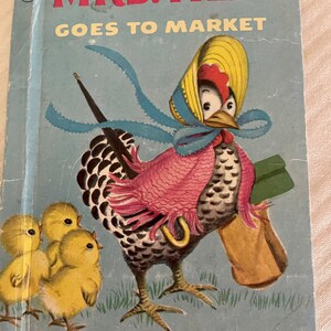 Mrs. Hen Goes to Market - Etsy