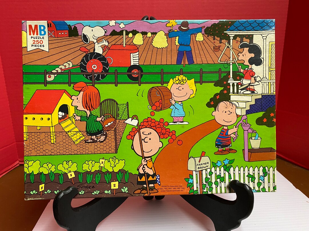 MB Peanuts Puzzle - Etsy