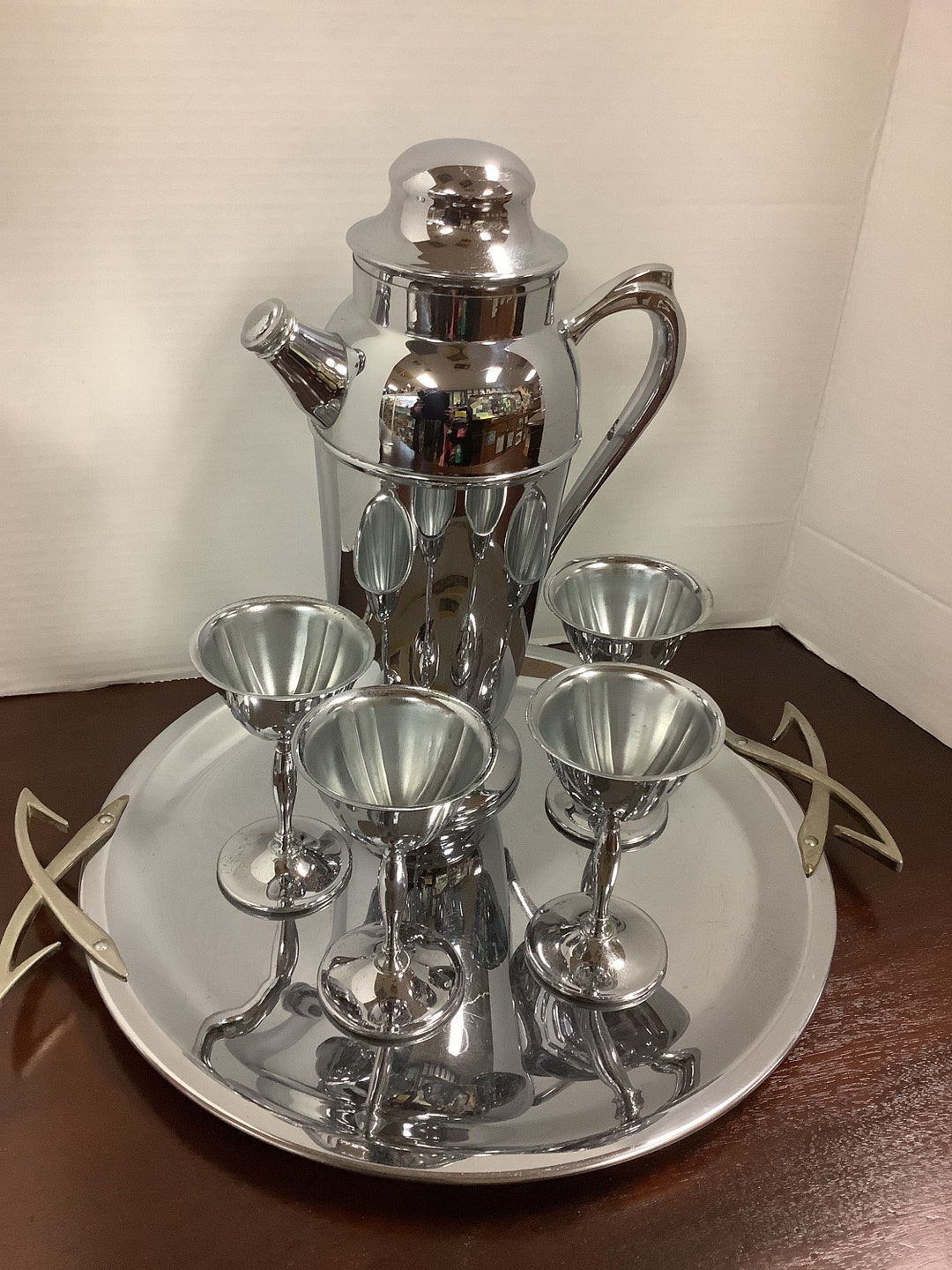 Martini Shaker Cocktail Set - Etsy