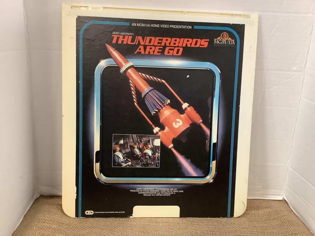 Thunderbirds Are Go Disc - Etsy