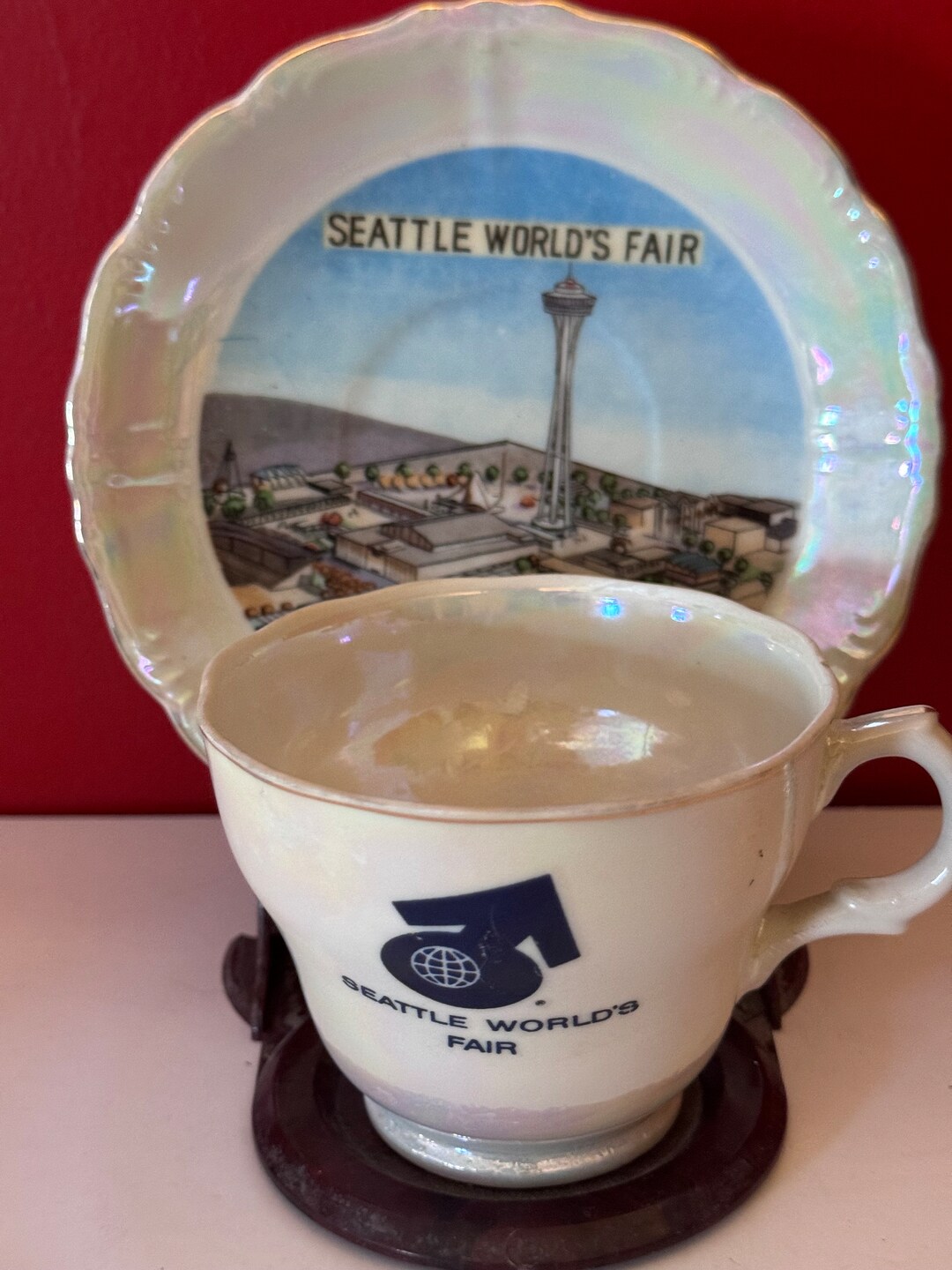 Seattle World’s Fair Cup and Saucer - Etsy