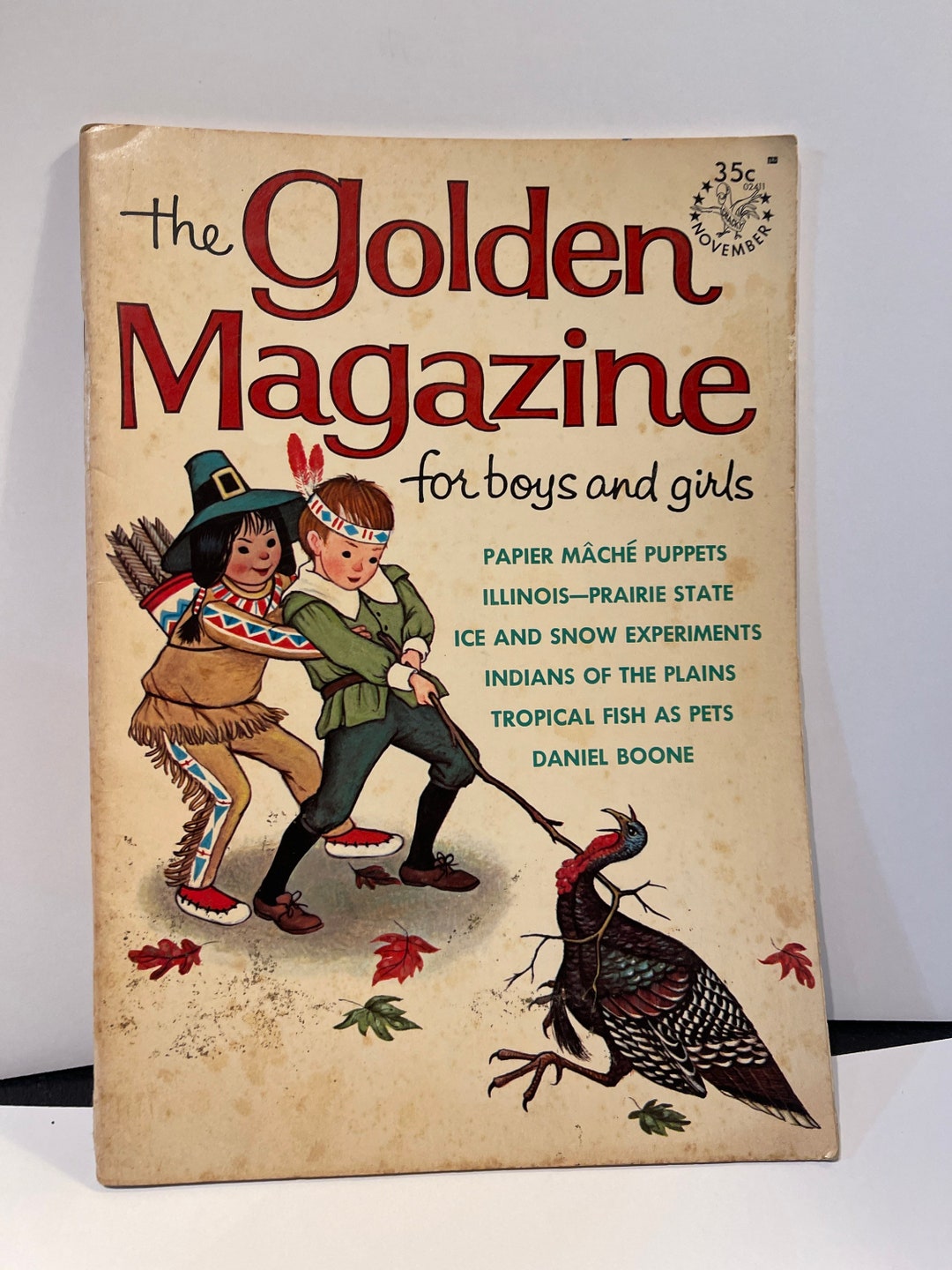 Golden Magazine for Boys & Girls November 1964 - Etsy