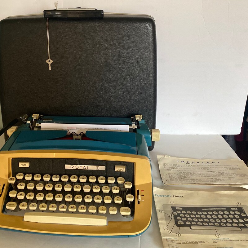 Green Typewriter - Etsy