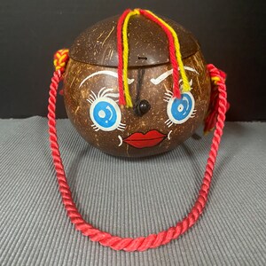 Childs Coconut Purse-hawaii Souvenir - Etsy