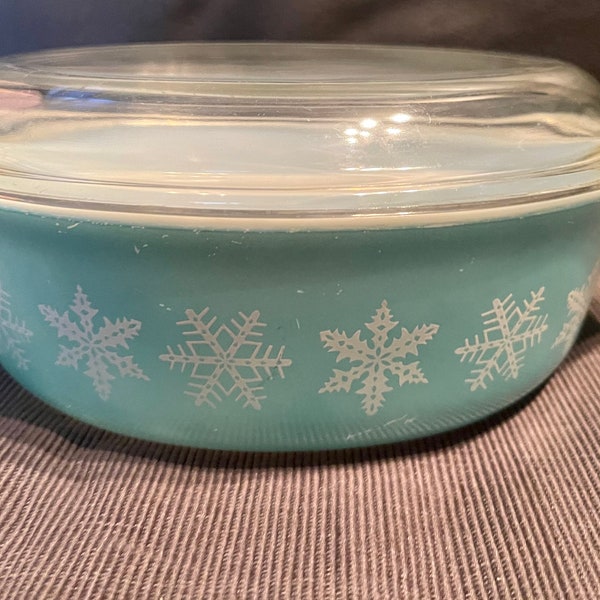 Pyrex Snowflake - Etsy