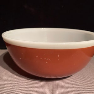 Pyrex Americana 404 Mixing Bowl - Etsy